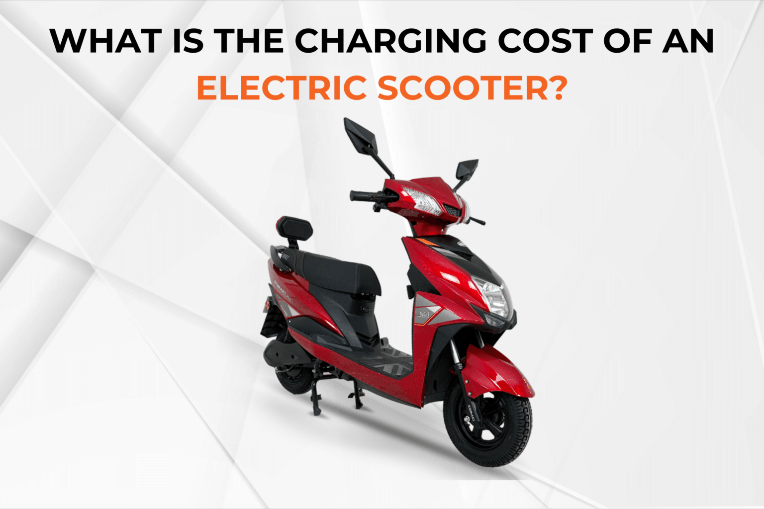 Charging Cost of an Electric Scooter: 5+ Unknown Facts