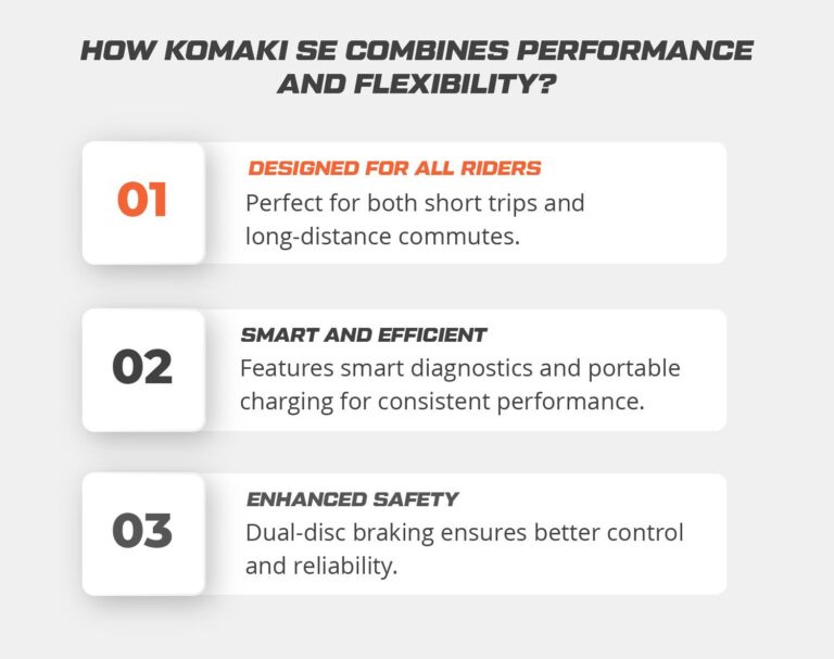 Komaki SE: The Most Versatile Electric Scooter of 2025