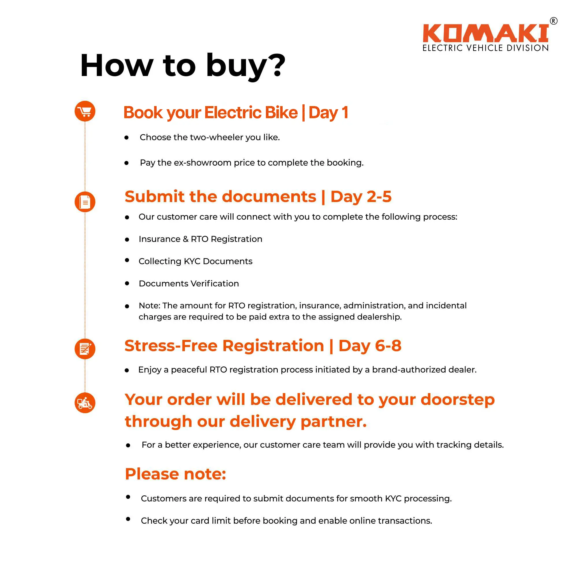 Buy Komaki Ranger Electric Bike Online – 160-200 km Range