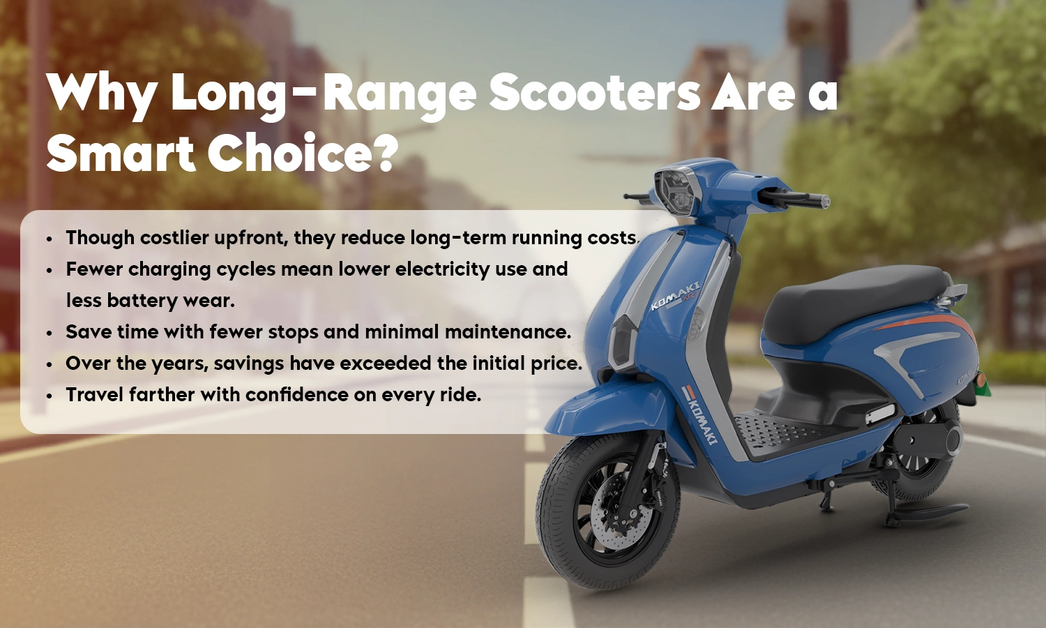 How Range Affects the Price of an Electric Scooter in India?