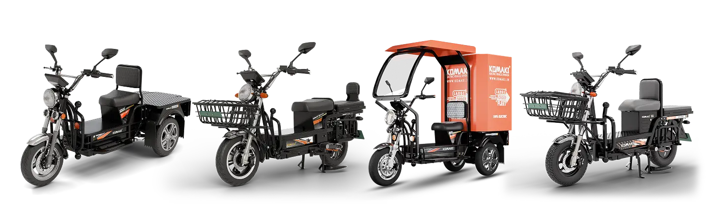 Commercial Electric Scooter for Business India 2026 | Komaki